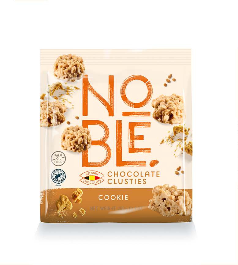 Clusters cookie white Noble Food Group | Heavenly Belgian chocolate and ...